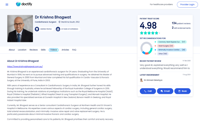 Dr Krishna Bhagwat Case Study - Doctify